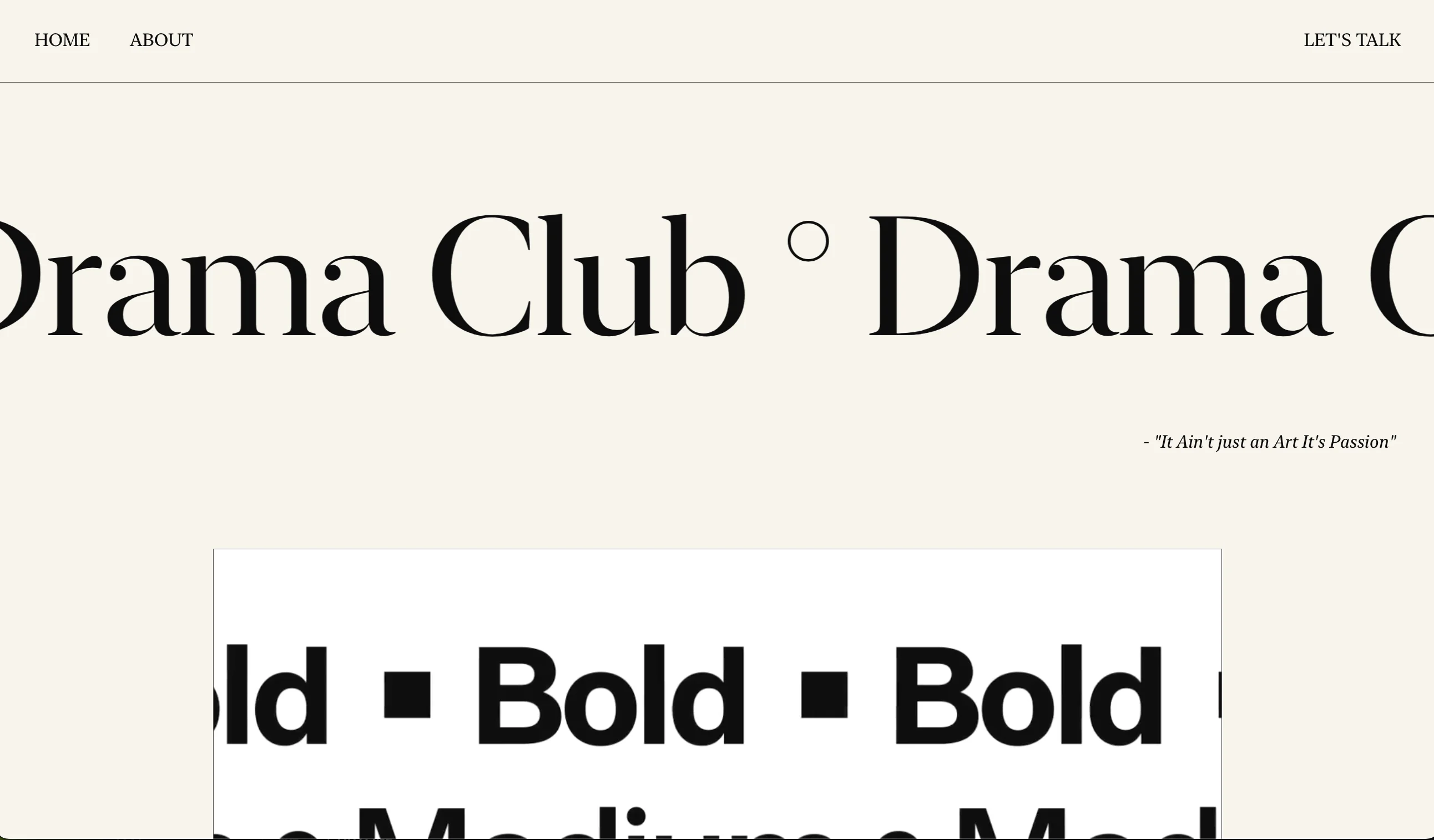 Treasure Onwuchekwa － Drama Club Case.